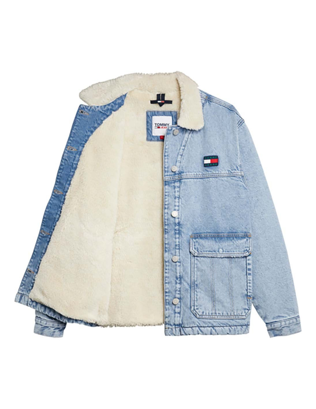 TOMMY HILFIGER Worker Sherpa Jeansjacke